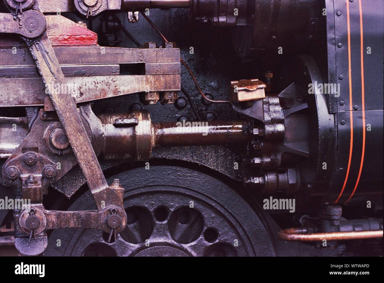 Old steam train connection hi-res stock photography and images - Alamy