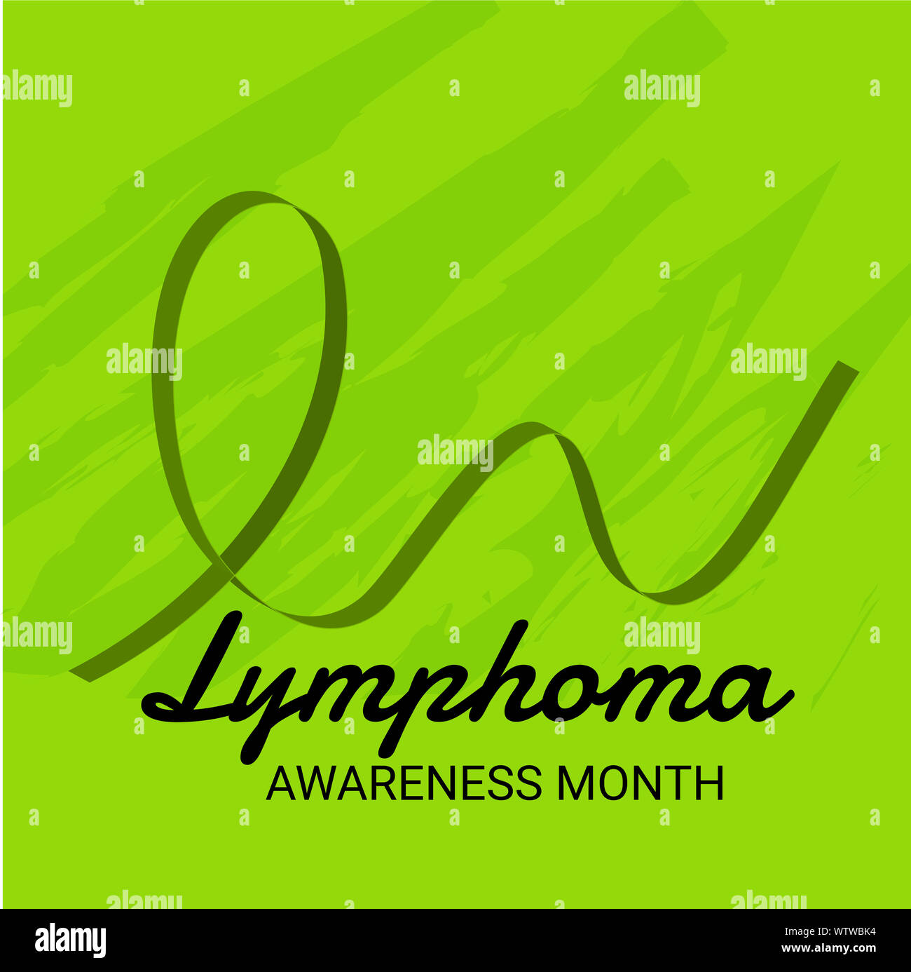 Vector illustration of a Background for Lymphoma Awareness Month Stock ...