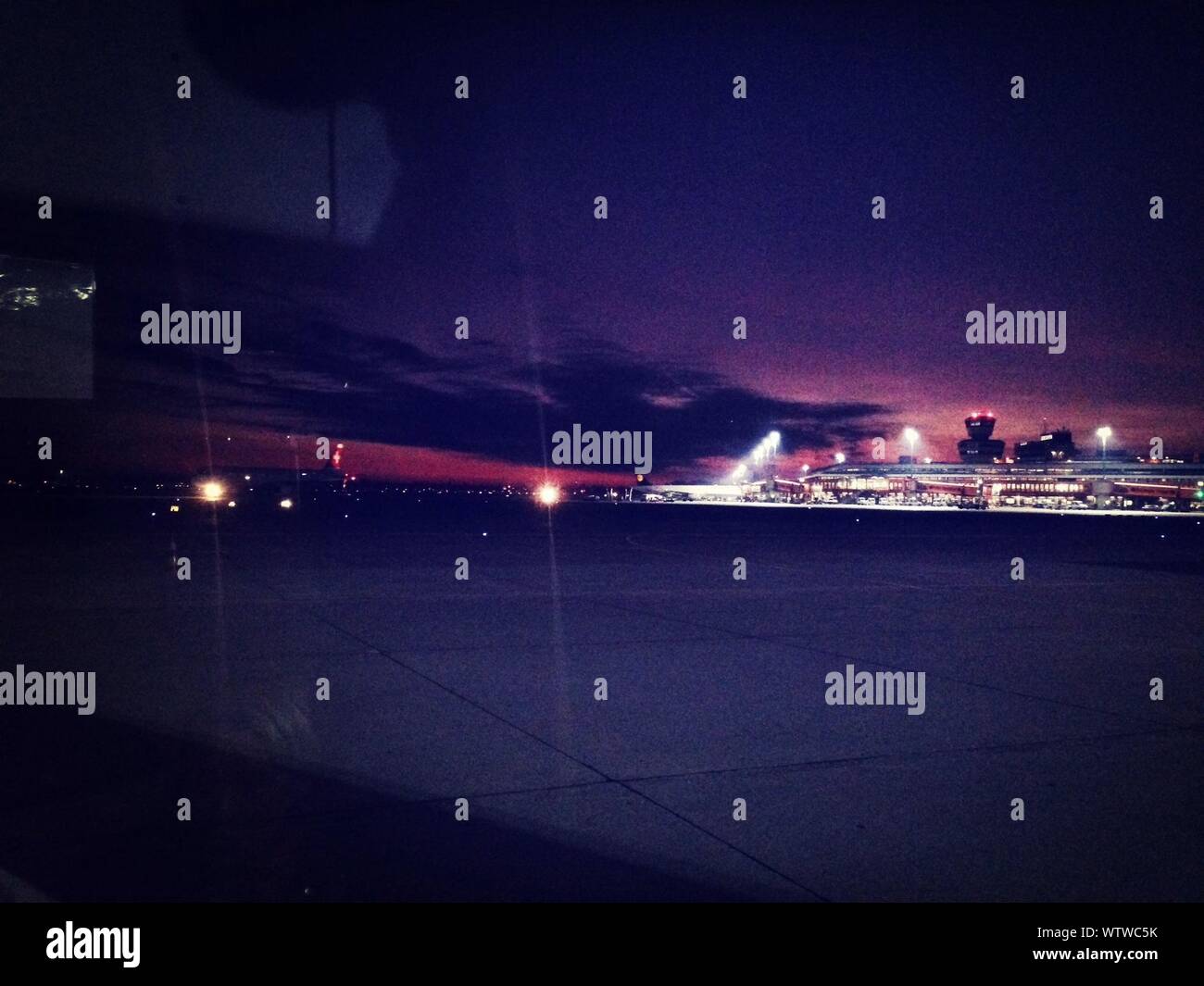 Airport Terminal Night High Resolution Stock Photography and Images - Alamy