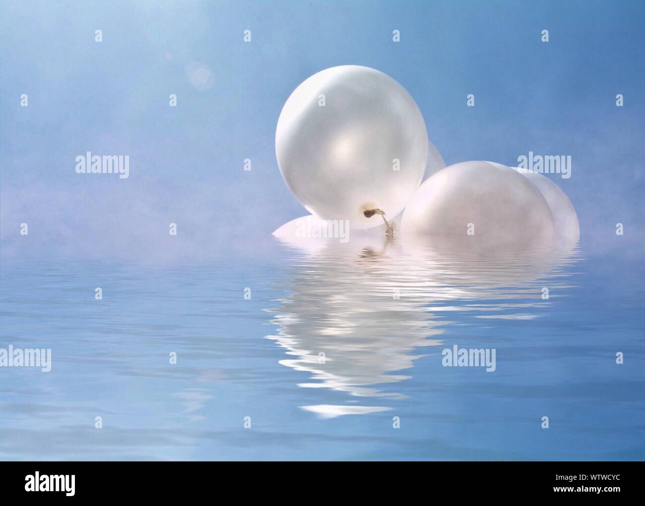 Balloon floating in water hi-res stock photography and images - Alamy