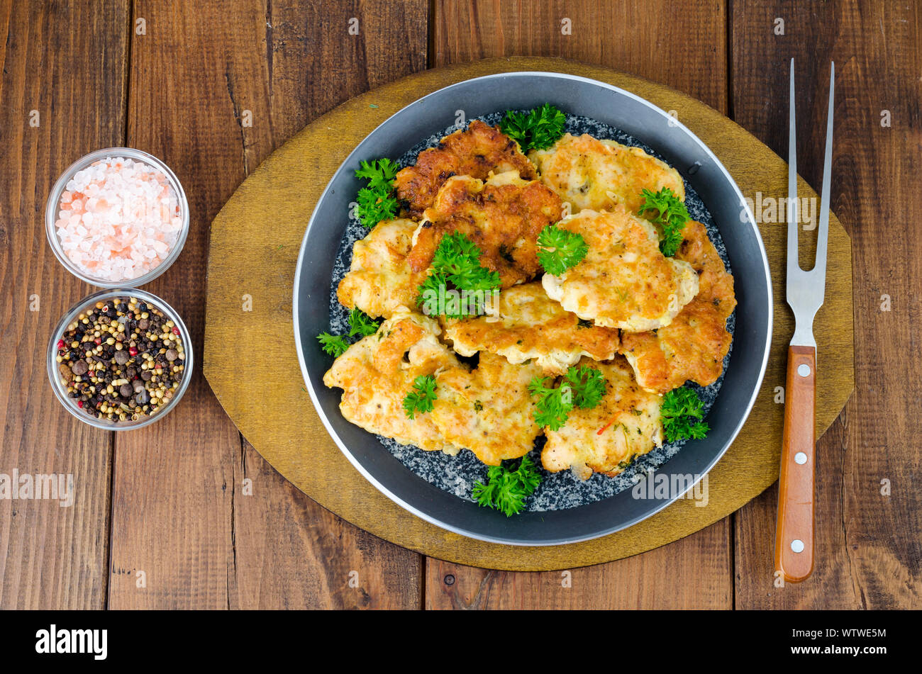 Batter plates hi-res stock photography and images - Alamy