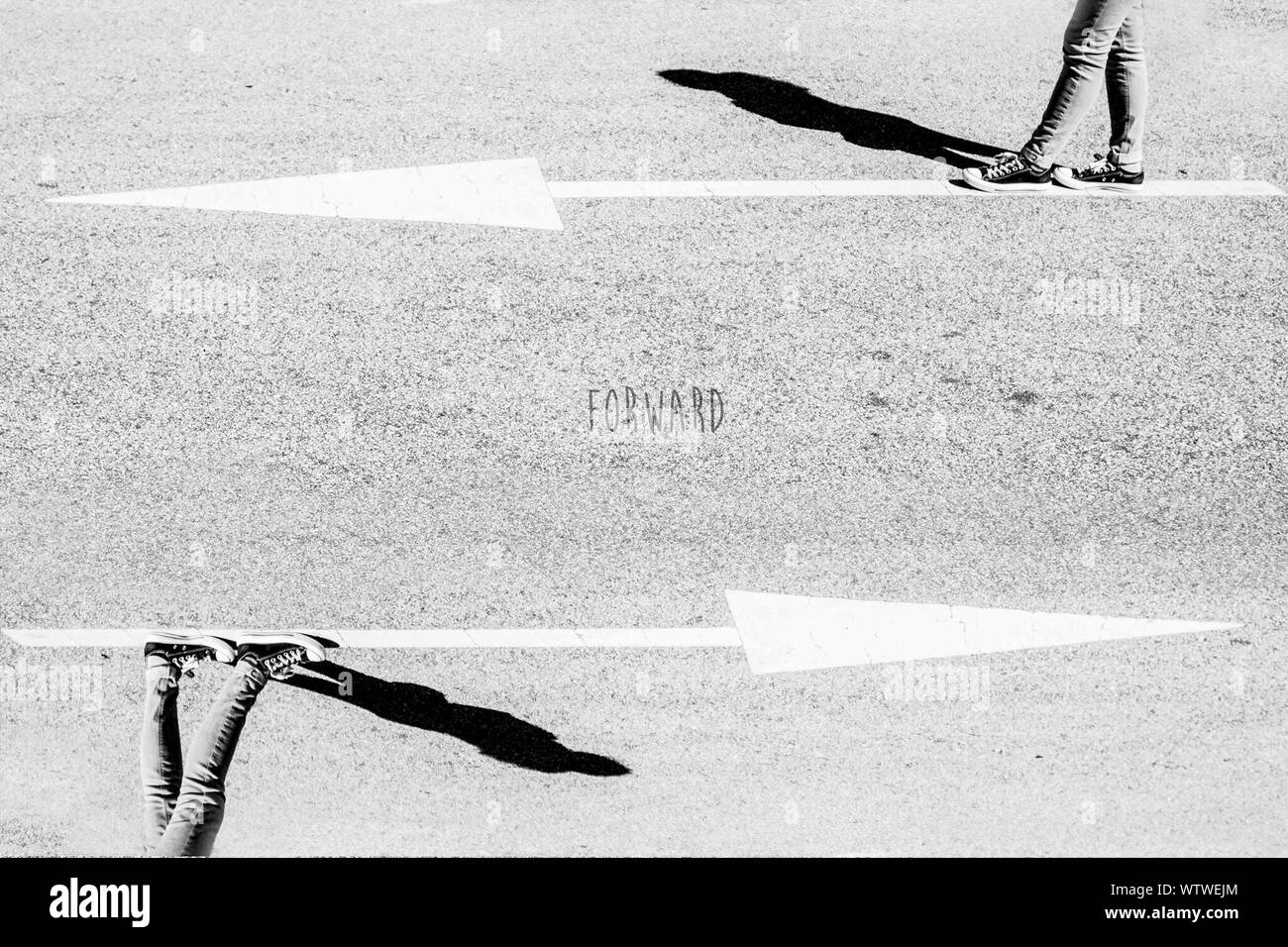 Canvas sign Black and White Stock Photos & Images - Alamy