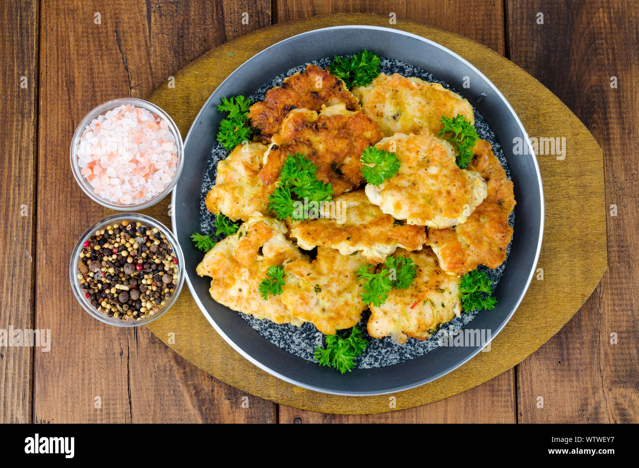 Batter plates hi-res stock photography and images - Alamy