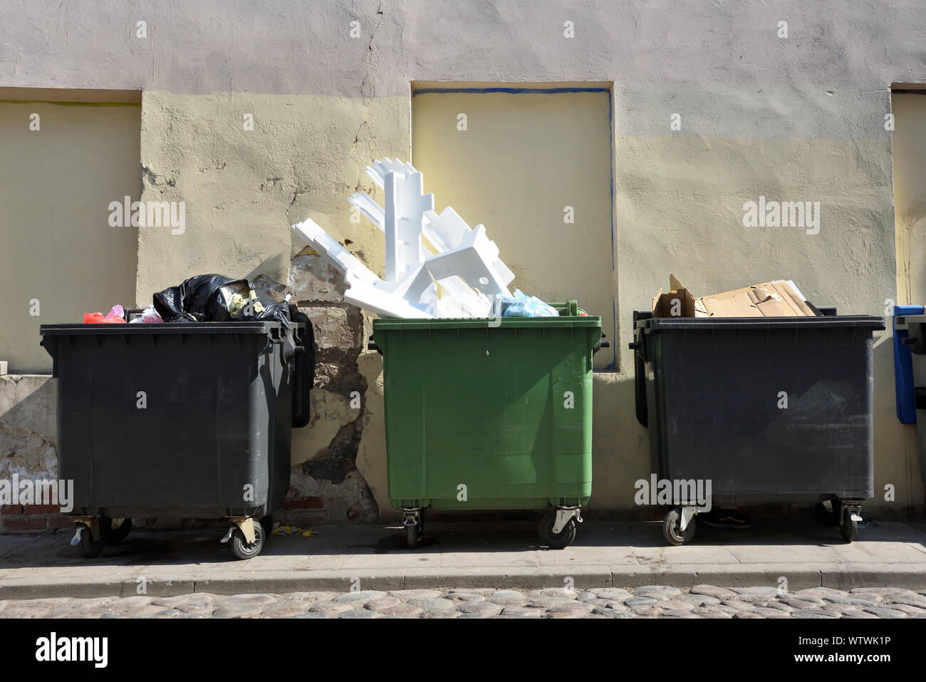 Residual Waste Bin High Resolution Stock Photography and Images - Alamy