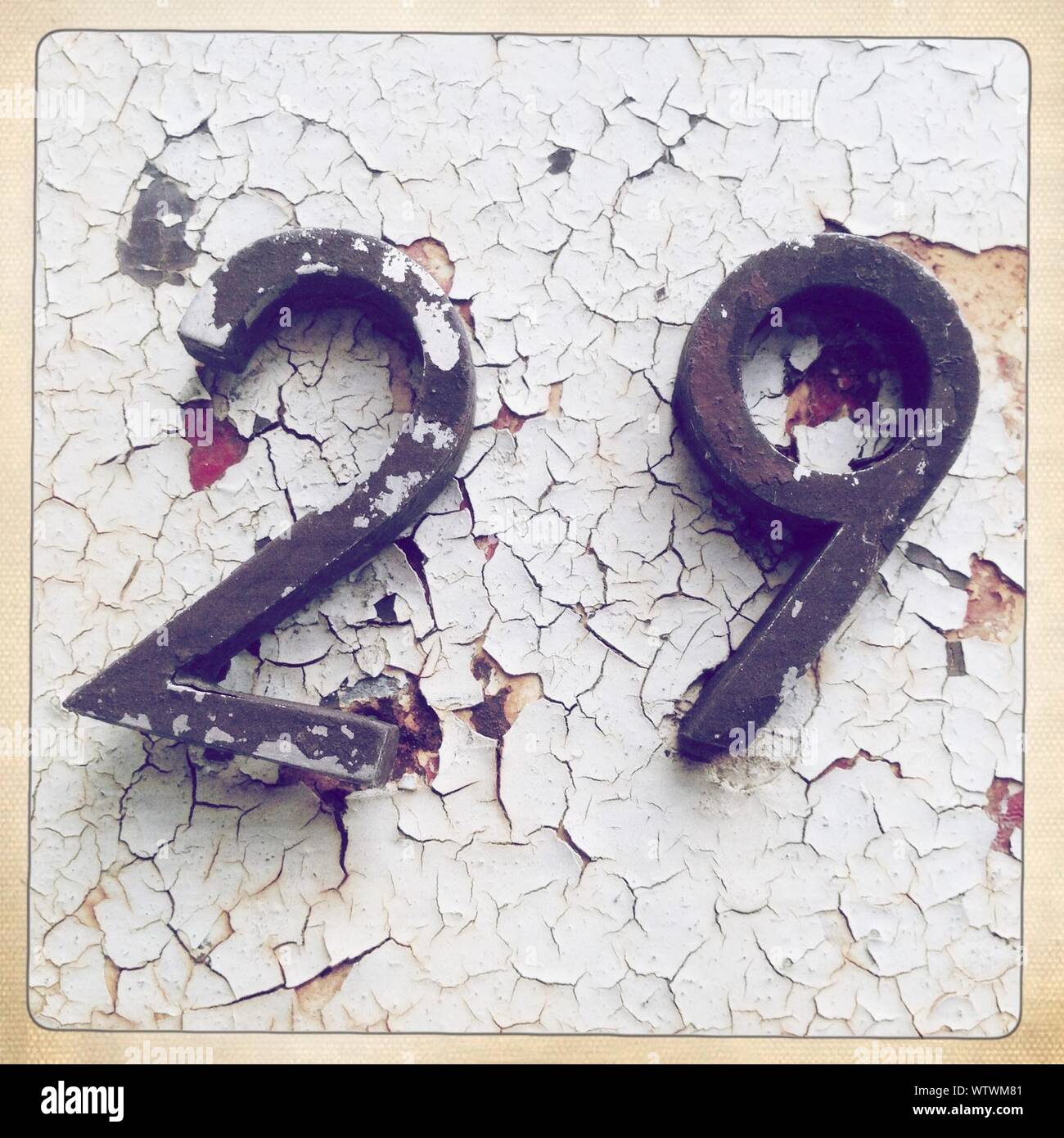 Number 29 hi-res stock photography and images - Alamy