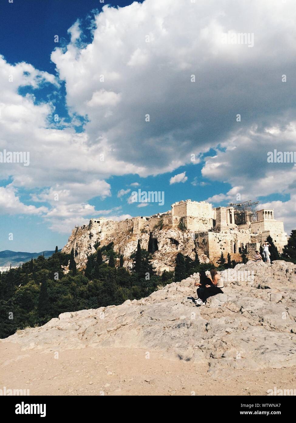 Mountain top ruins hi-res stock photography and images - Alamy