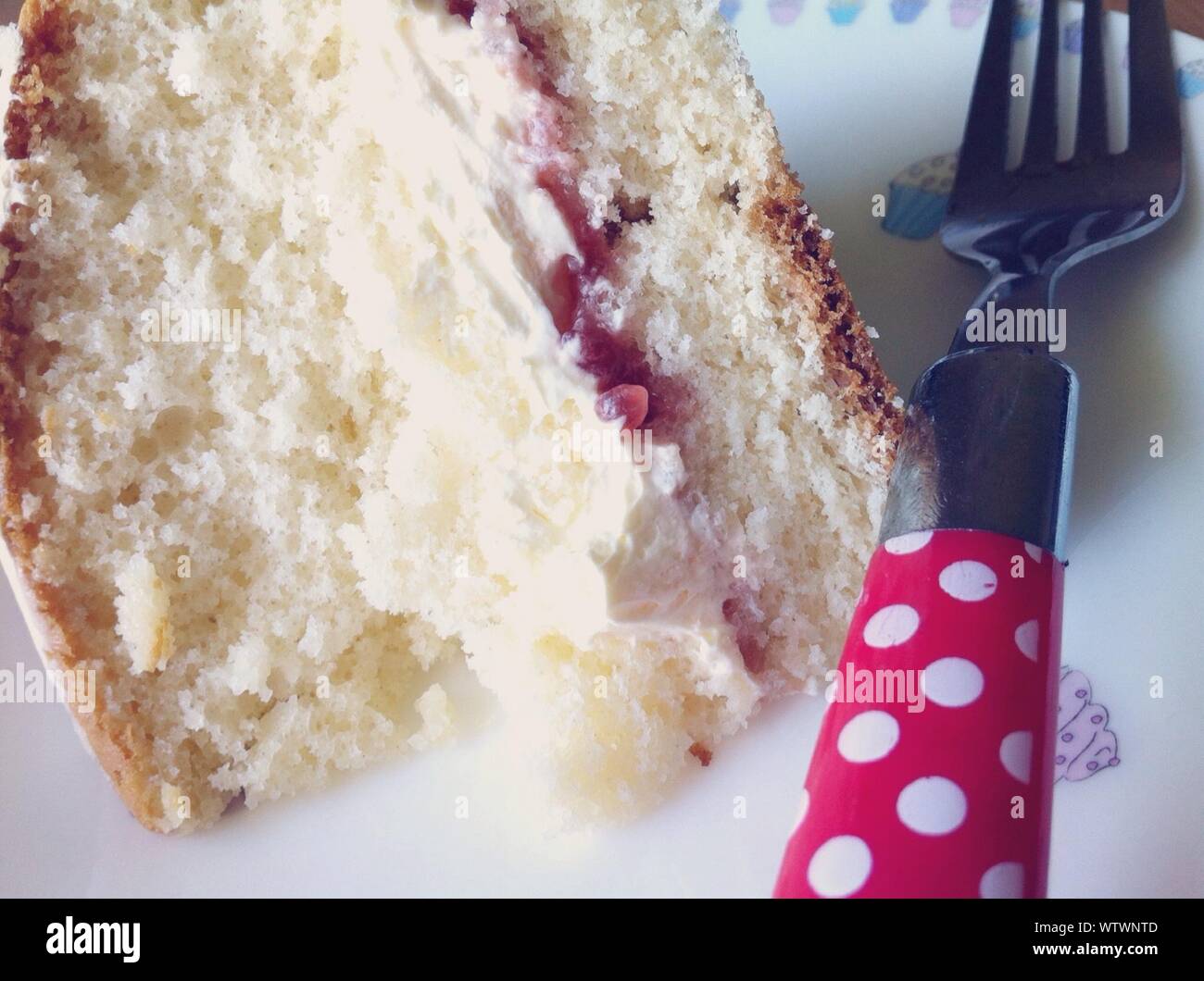 Pie with fork hi-res stock photography and images - Alamy