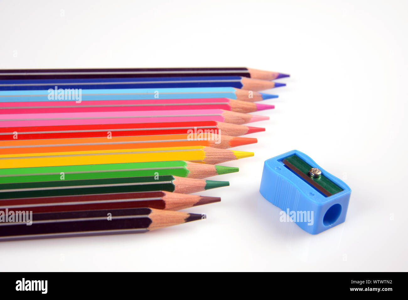 Colored Pencils for artists and students, Art material Stock Photo - Alamy