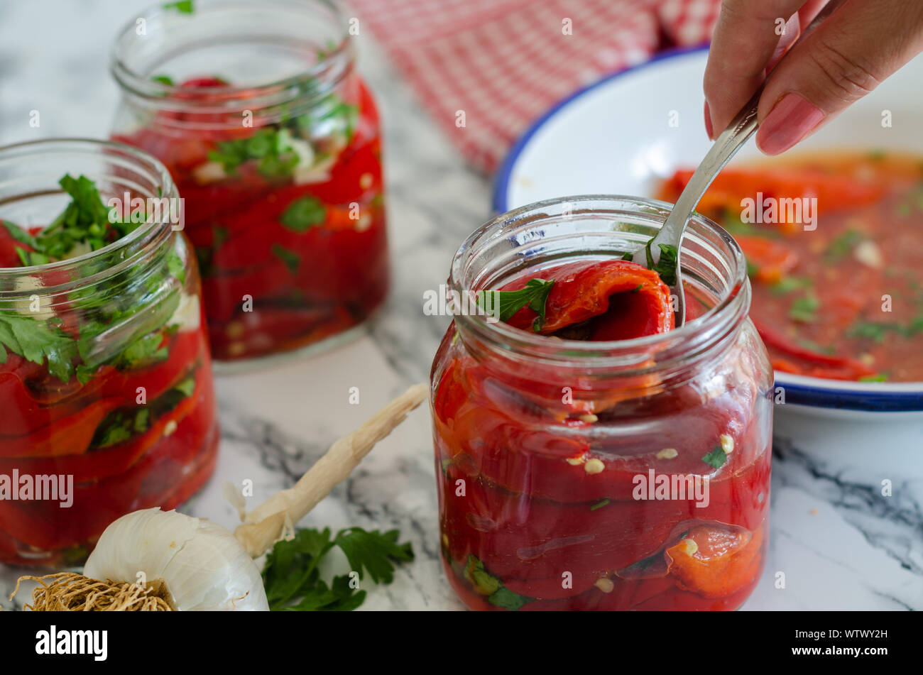 Pickle preparation hi-res stock photography and images - Alamy