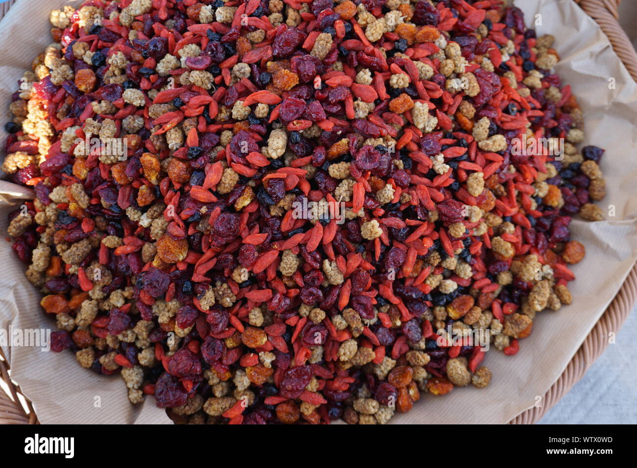 Colorful dried hi-res stock photography and images - Alamy