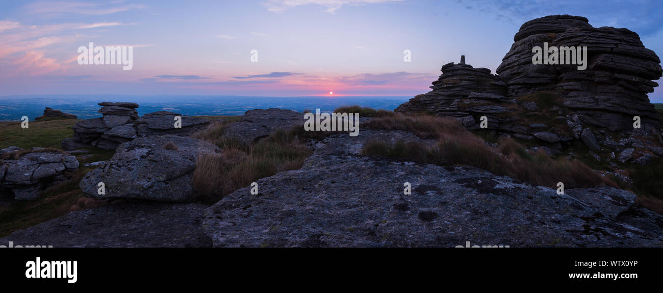 Great Mis Tor, Dartmoor Stock Photo - Alamy