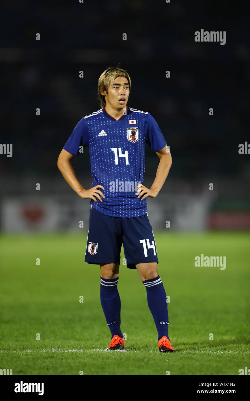 Japan's Junya Ito during the FIFA World Cup Qatar 2022 Asian Qualifier ...
