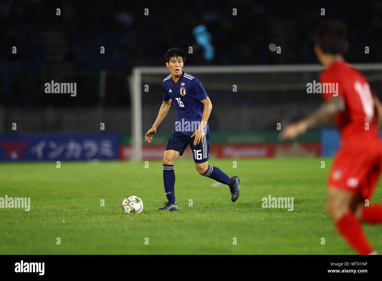 Japan's Takehiro Tomiyasu during the FIFA World Cup Qatar 2022 Asian ...