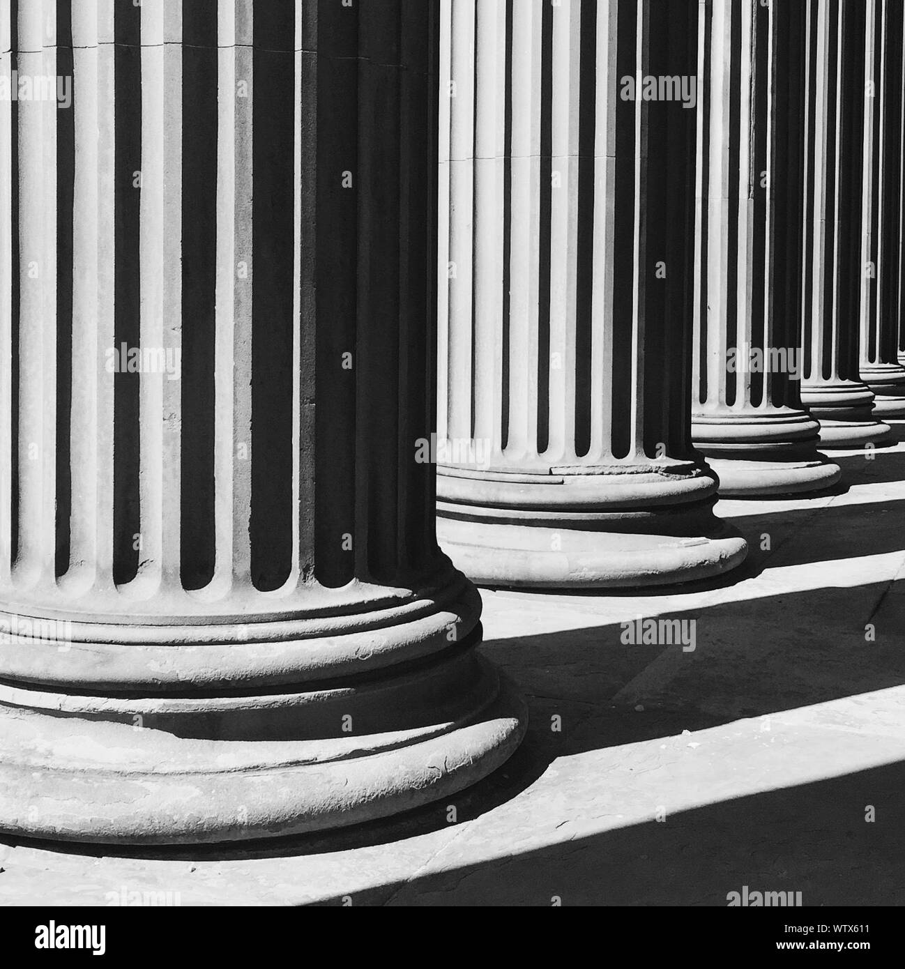 Falling structure Black and White Stock Photos & Images - Alamy