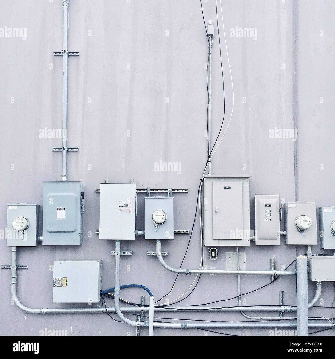 Meter boxes hi-res stock photography and images - Alamy