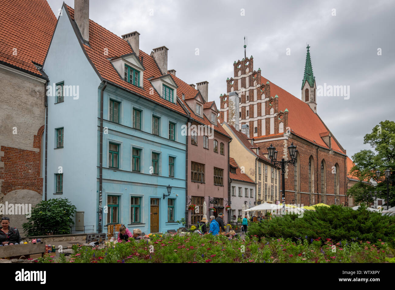Riga old city building hi-res stock photography and images - Alamy