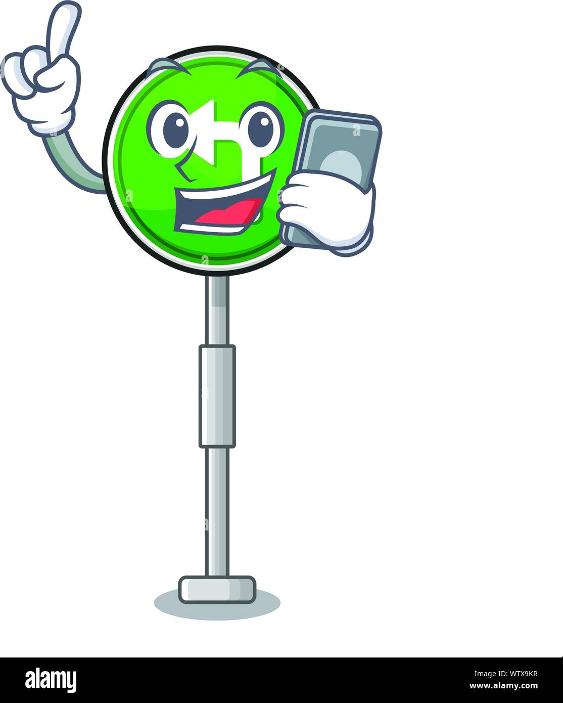 Turn dial phone Stock Vector Images - Alamy