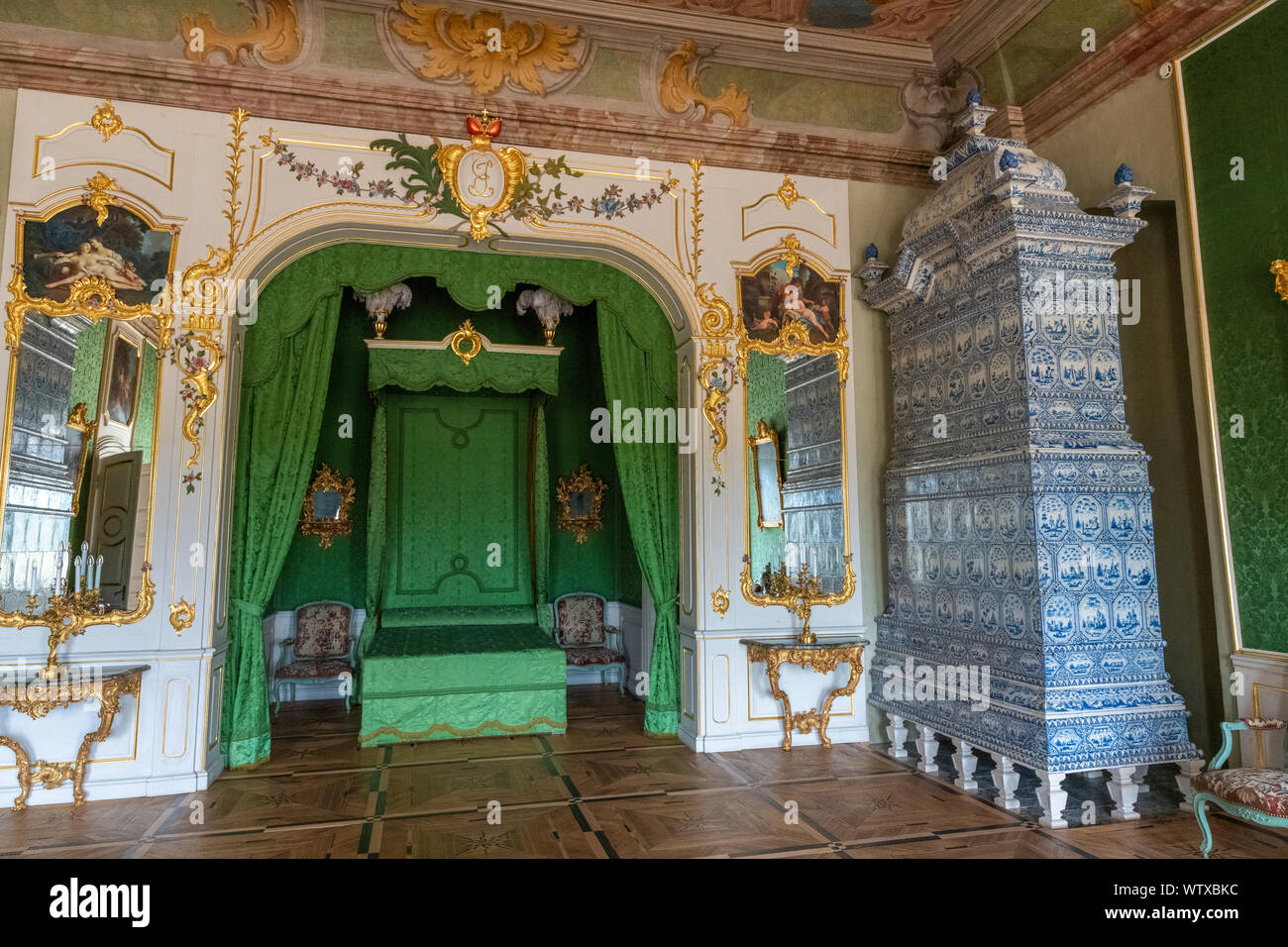 Rundale Palace Interior Heaters, Latvia Stock Photo - Alamy