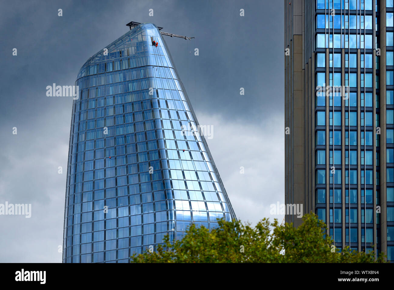 London, England, UK. One Blackfriars "The Vase" - at 1 Blackfriars Road ...