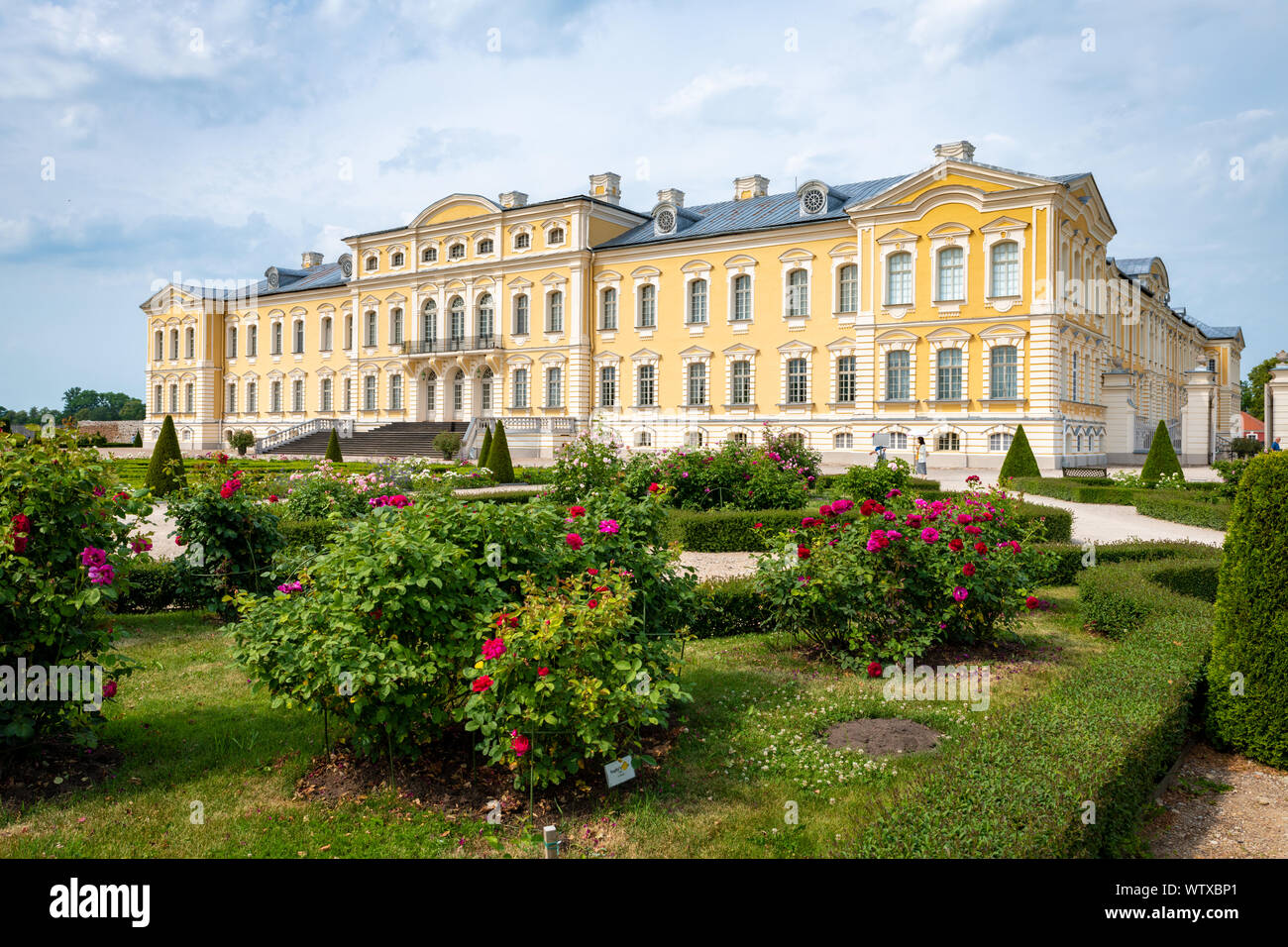 Rundale Palace, Latvia Stock Photo - Alamy