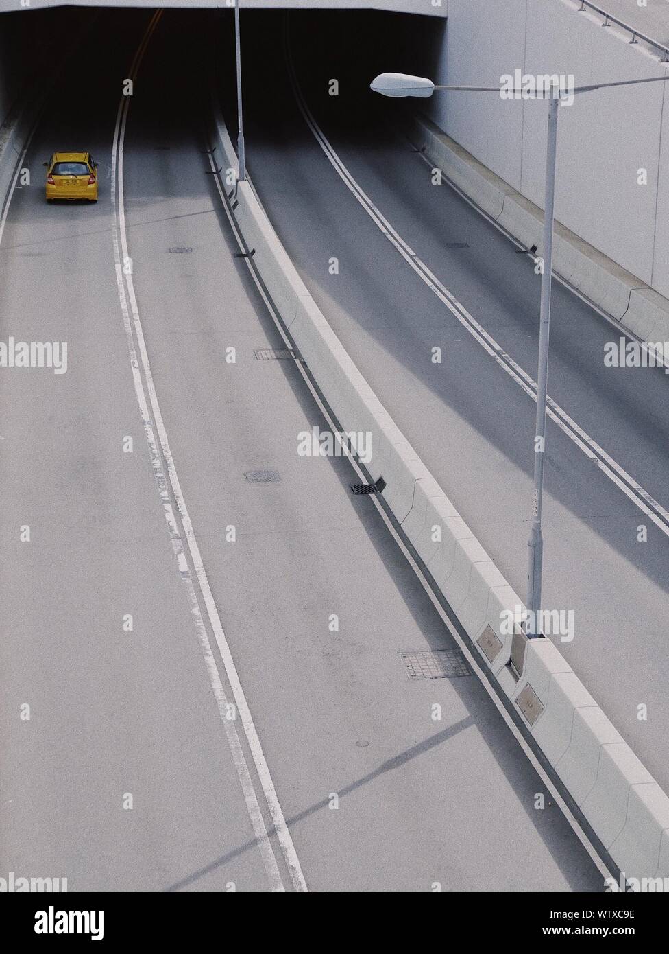 Car entering highway hi-res stock photography and images - Alamy