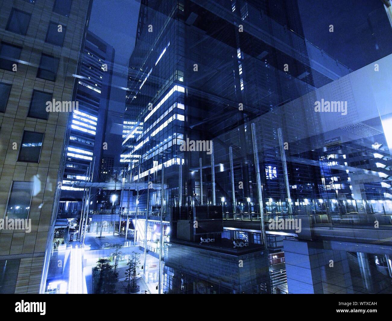 Office Window Night Exterior High Resolution Stock Photography and ...