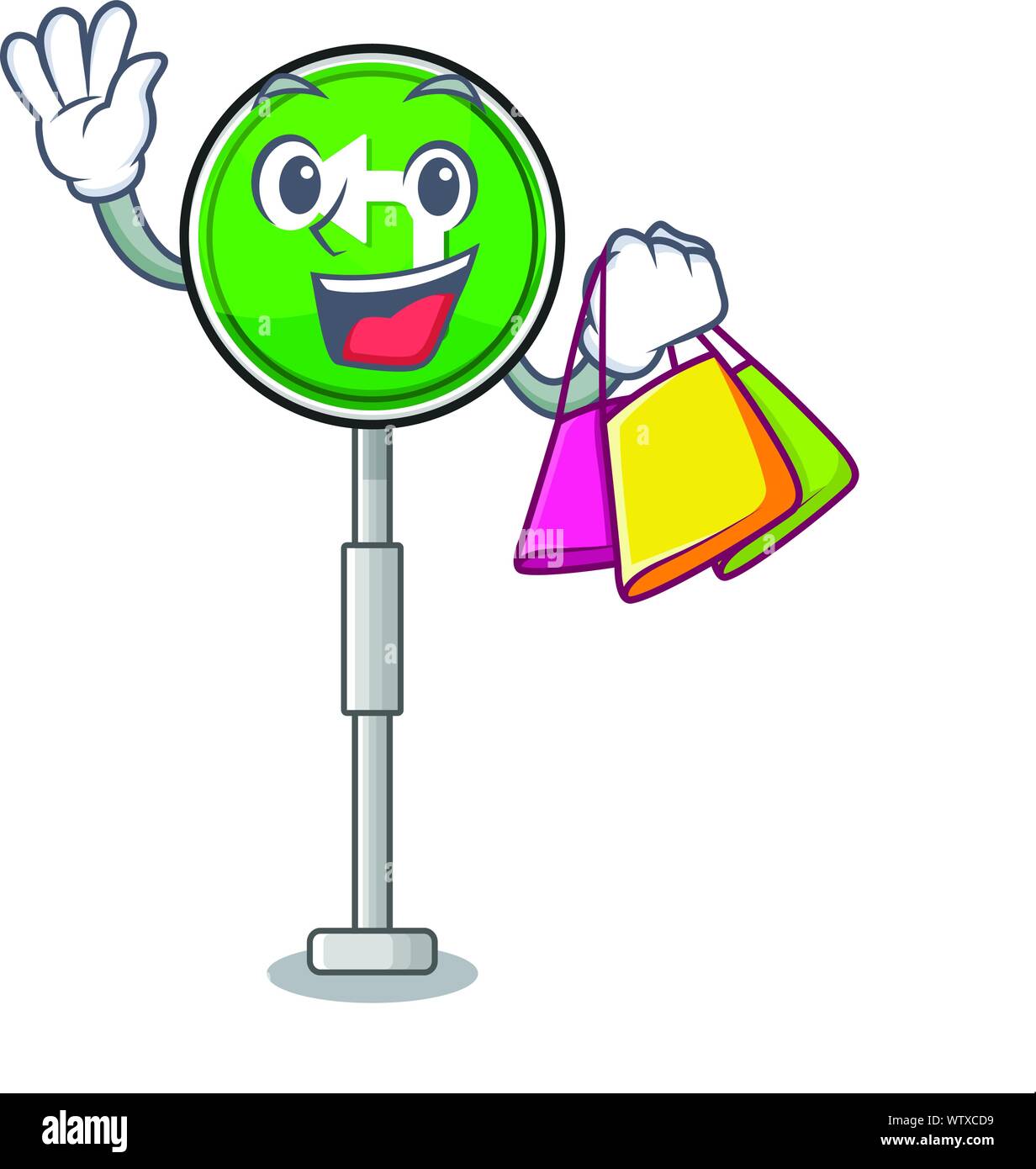 Shop side road Stock Vector Images - Alamy