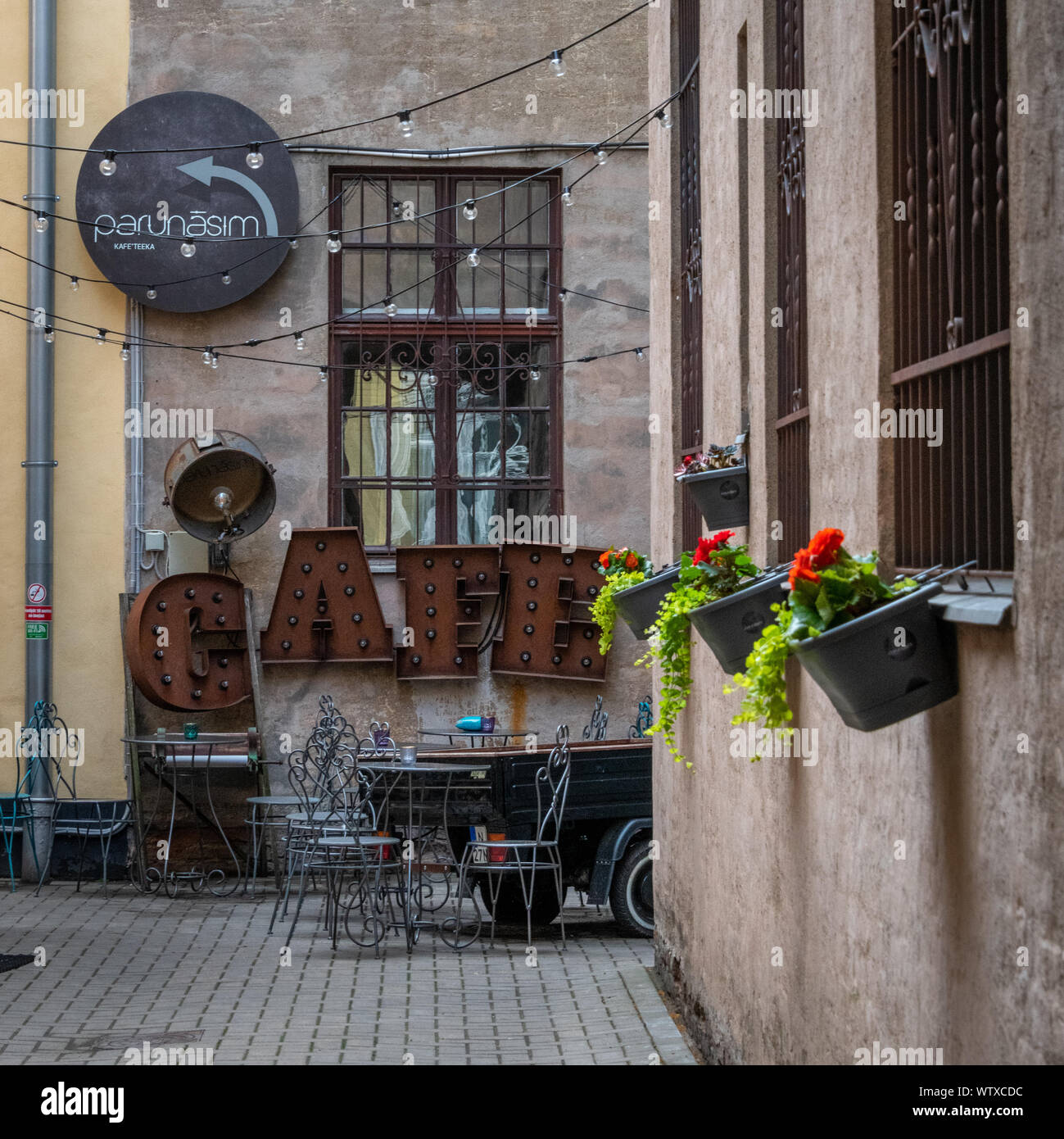Riga cafe hi-res stock photography and images - Alamy
