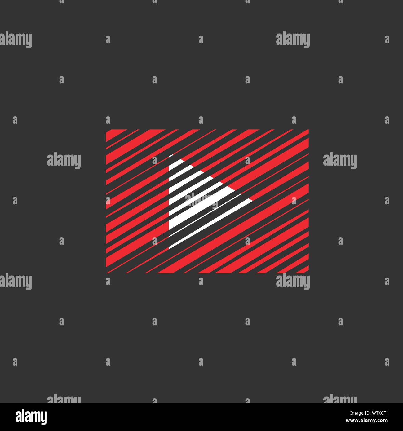 Play button. multimedia button template Vector illustration Stock ...