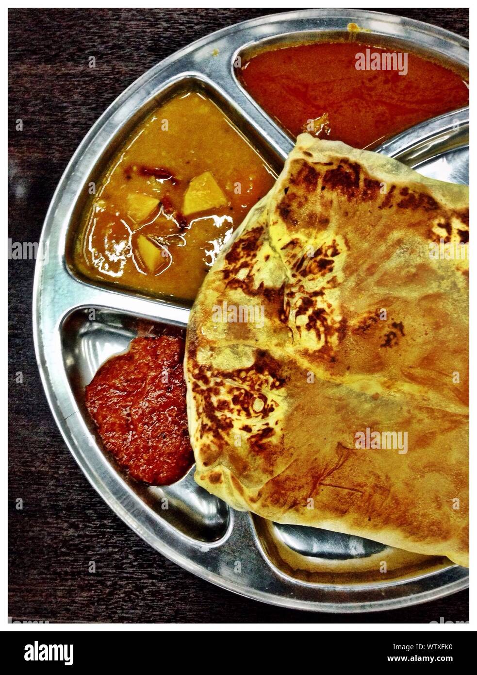 Vegetable roti hi-res stock photography and images - Alamy