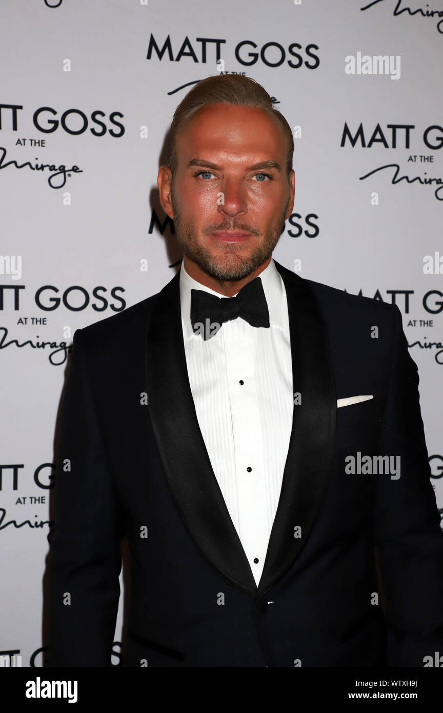 Entertainer MATT GOSS Celebrates His 10-Year Anniversary As A Las Vegas ...