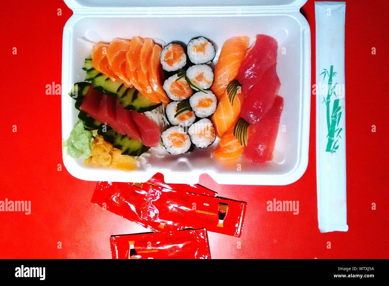 Packet Of Sushi High Resolution Stock Photography and Images - Alamy