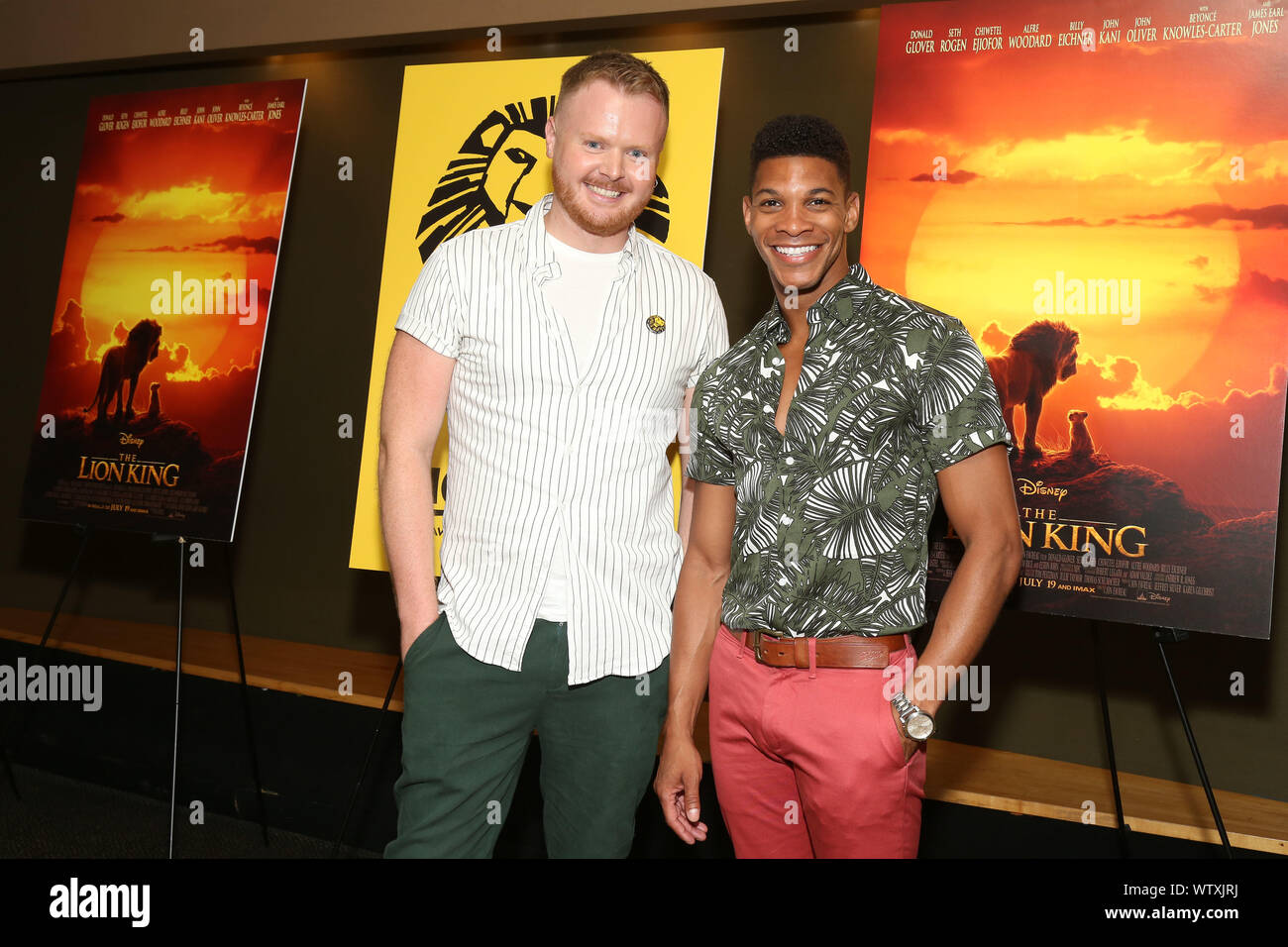 The Broadway cast of The Lion King celebrates the new film The Lion ...