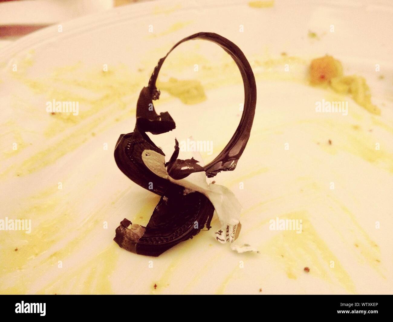 Empty Paper Plate High Resolution Stock Photography and Images - Alamy