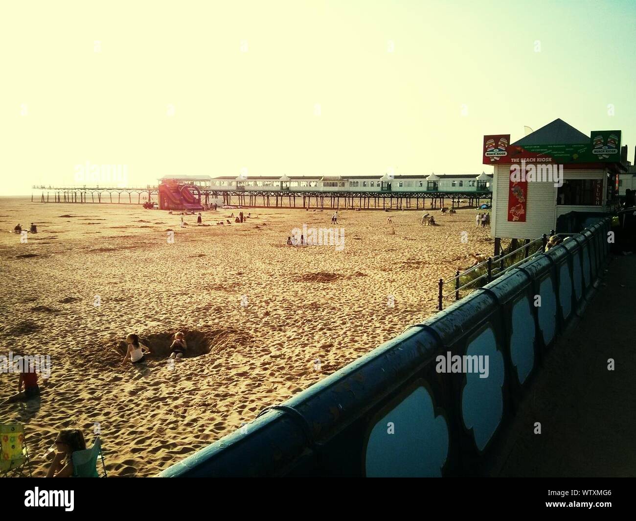 St annes pier lytham st hi-res stock photography and images - Alamy