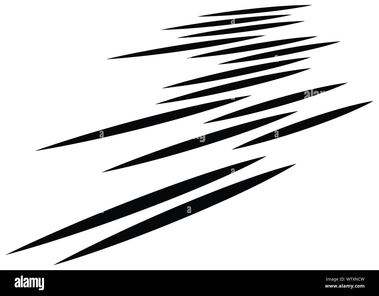 3d lines pattern in perspective. Oblique, slanting stripes. Diminishing ...