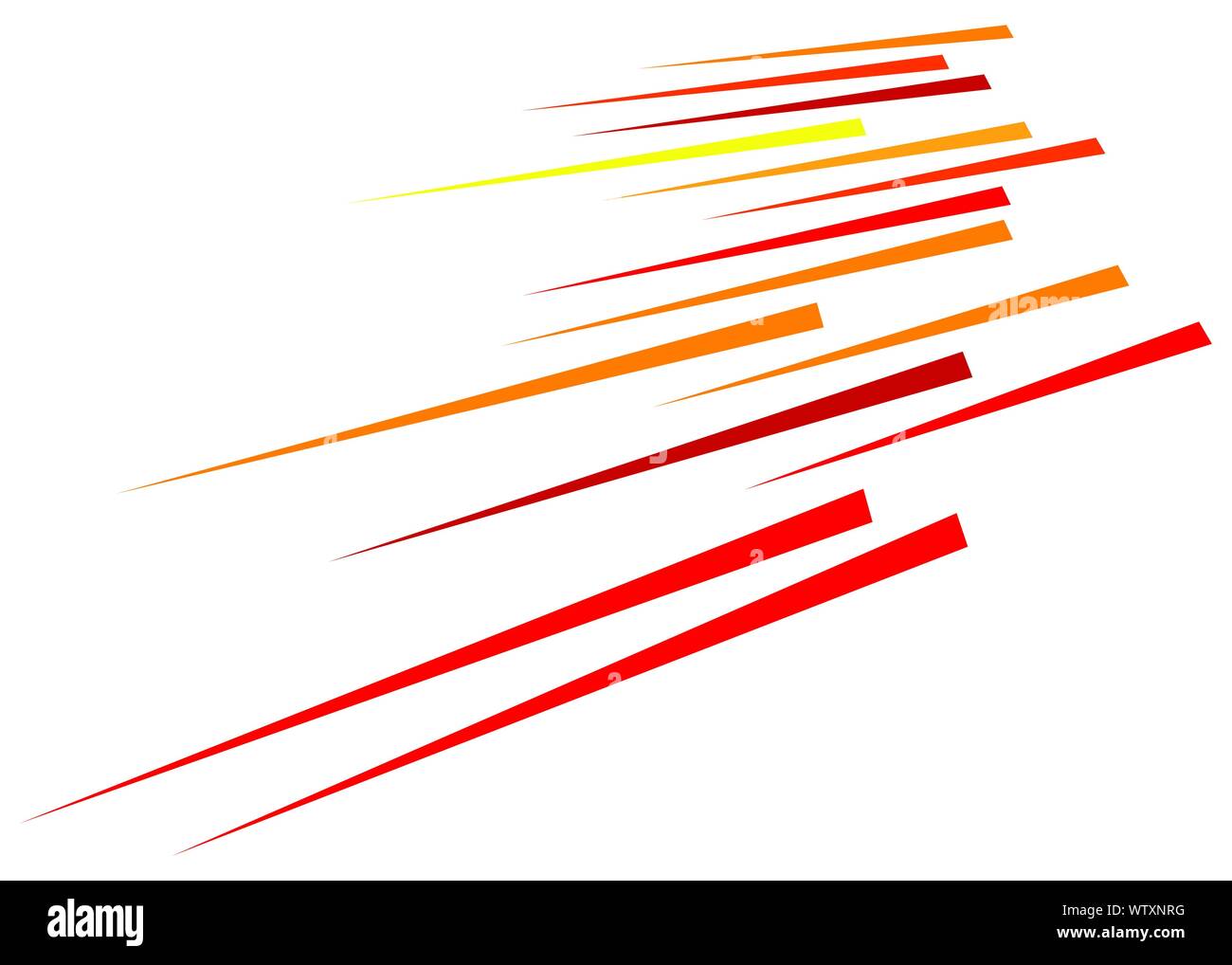 3d lines pattern in perspective. Oblique, slanting stripes. Diminishing ...