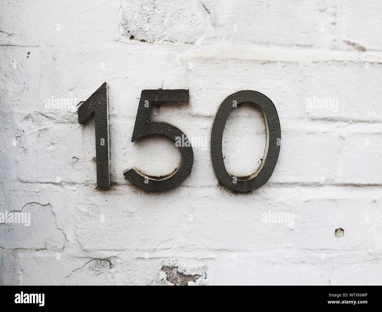 Number 150 High Resolution Stock Photography and Images - Alamy