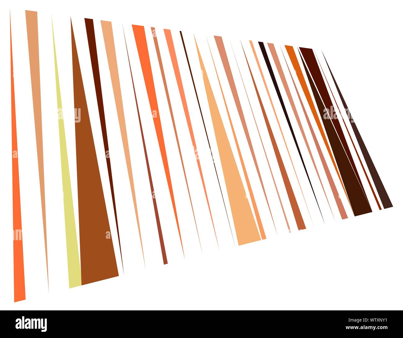 3d lines pattern in perspective. Oblique, slanting stripes. Diminishing ...