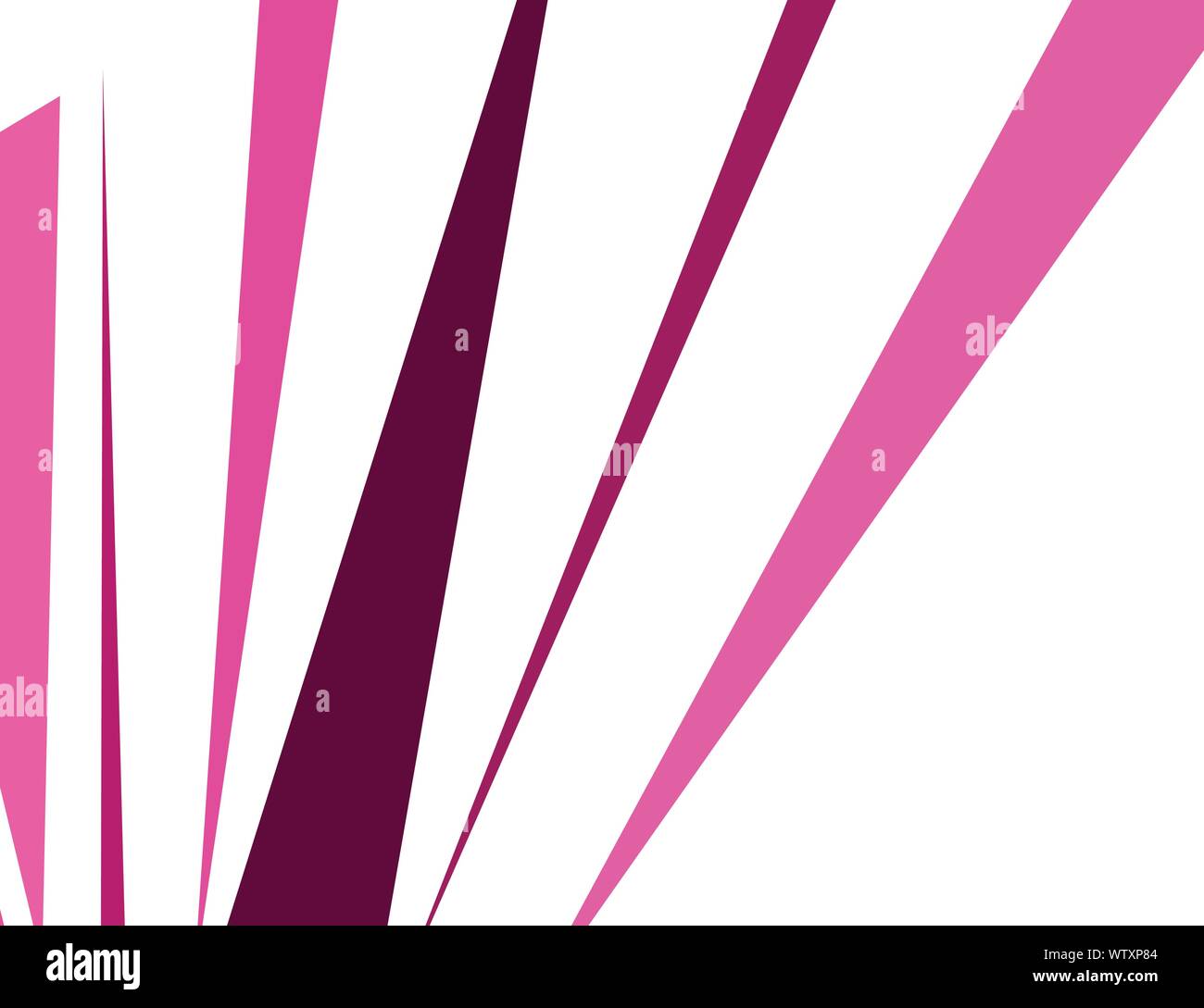 3d lines pattern in perspective. Oblique, slanting stripes. Diminishing ...