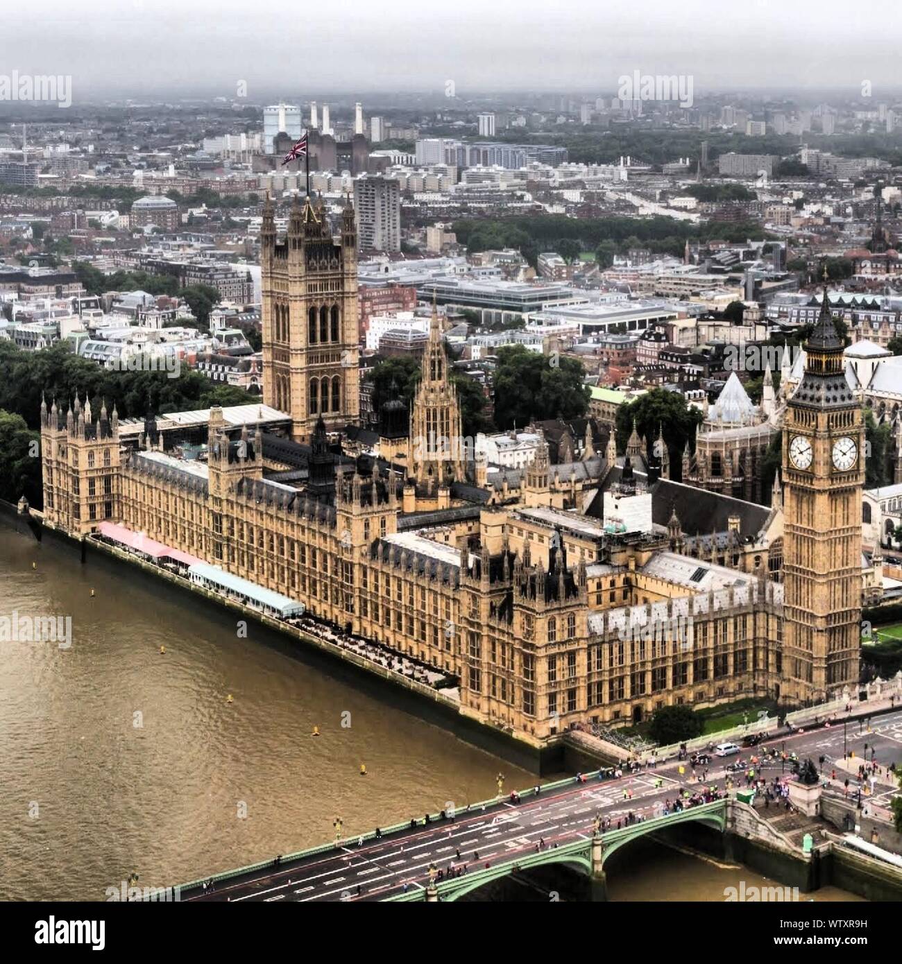 High angle view big ben hi-res stock photography and images - Alamy