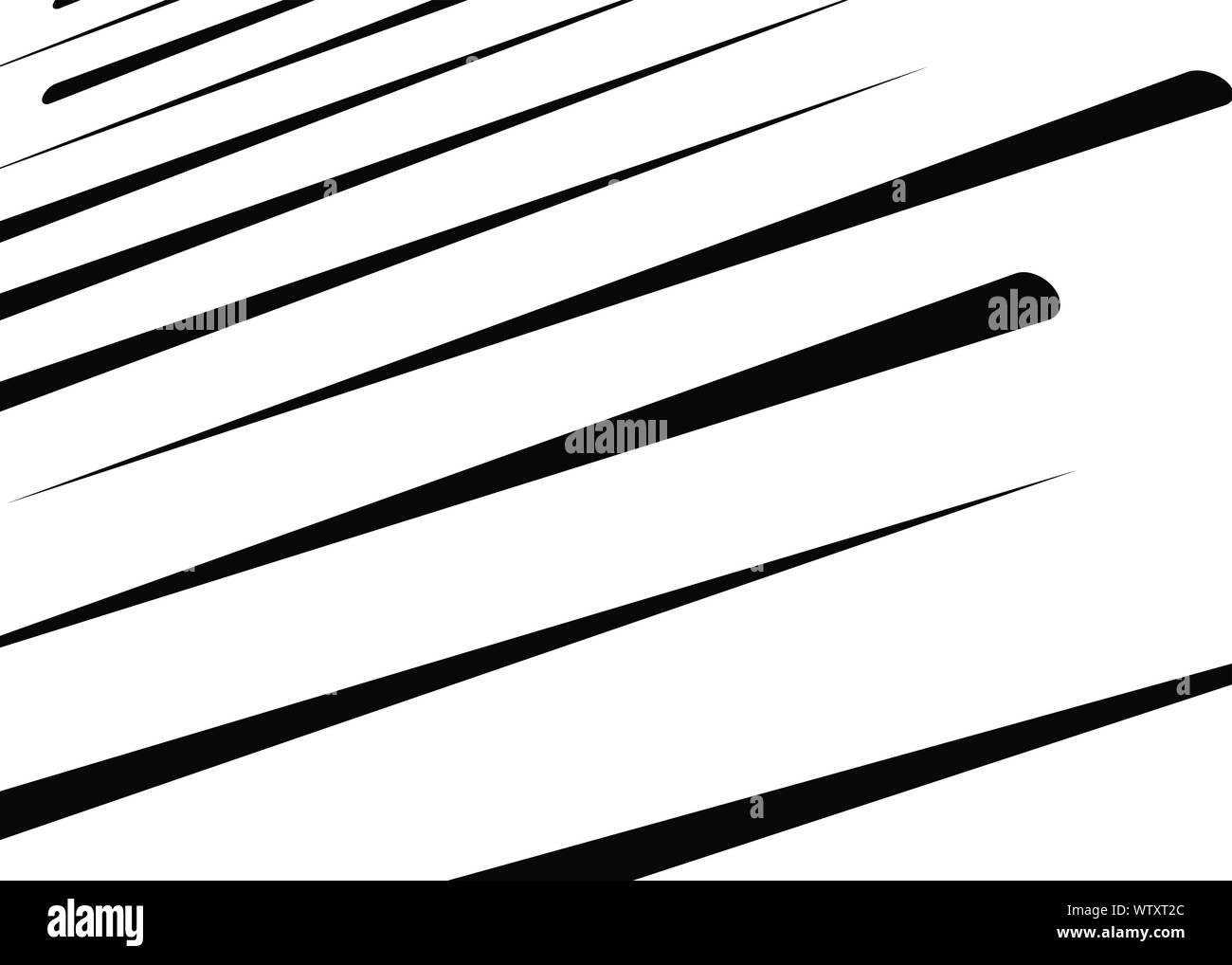3d lines pattern in perspective. Oblique, slanting stripes. Diminishing ...