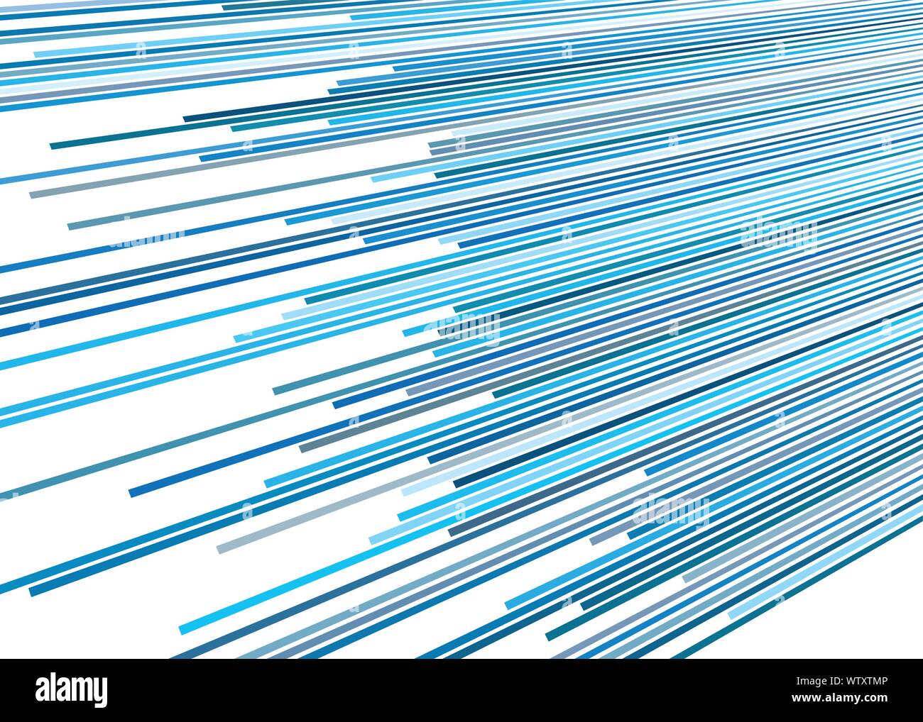 3d lines pattern in perspective. Oblique, slanting stripes. Diminishing ...