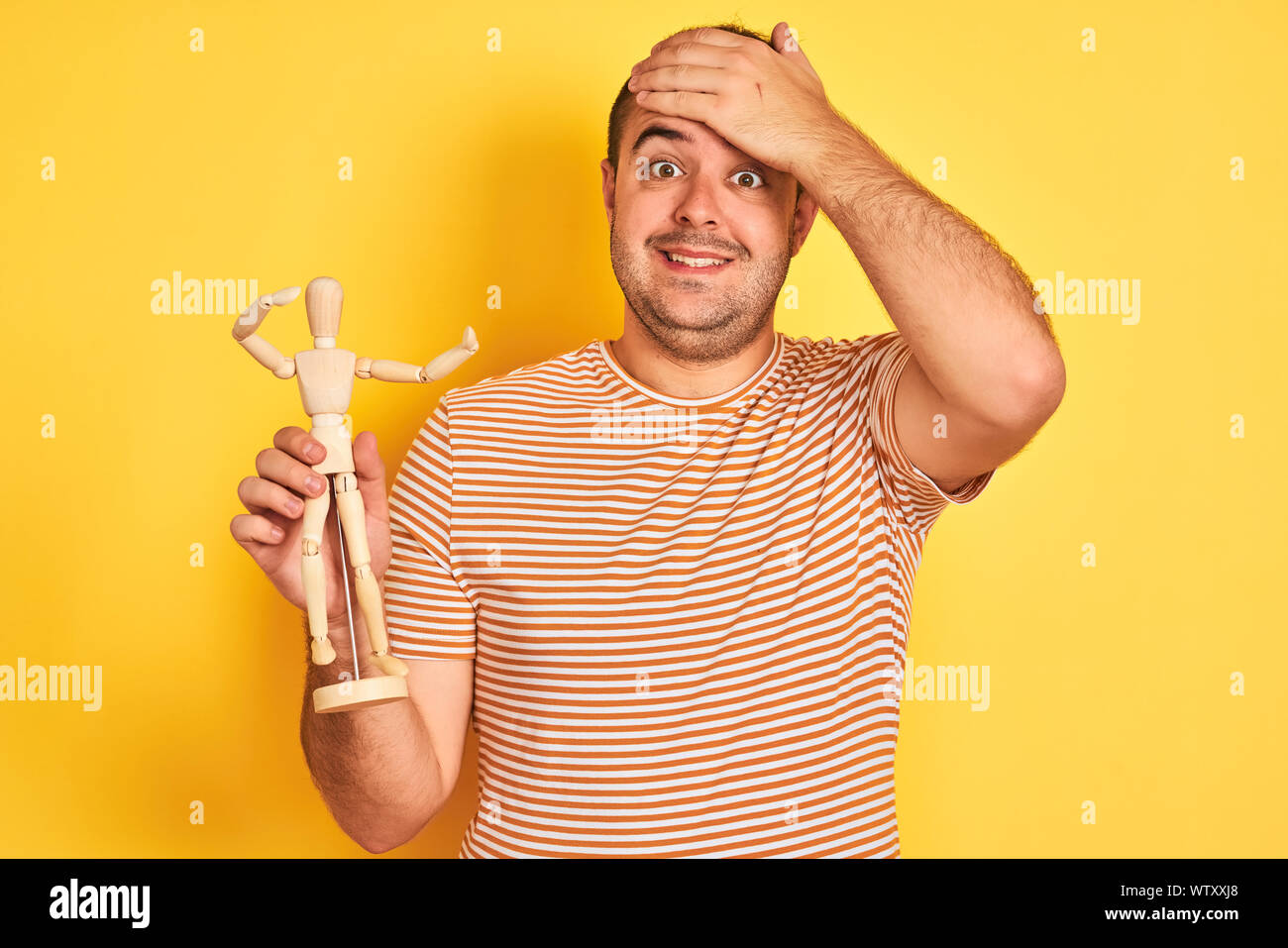 Angry face on dummy hi-res stock photography and images - Alamy