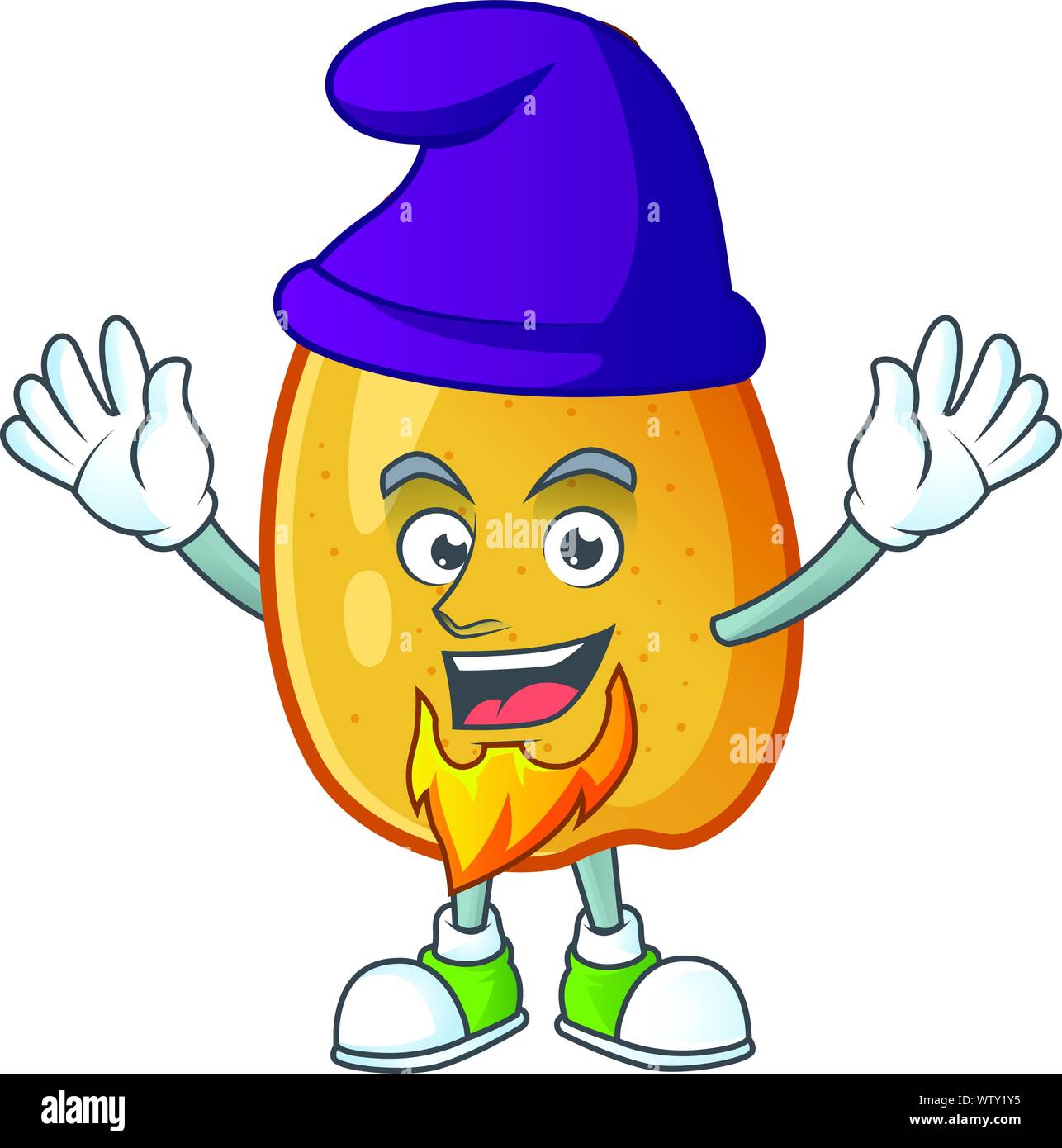 Green cartoon style cute troll hi-res stock photography and images - Alamy