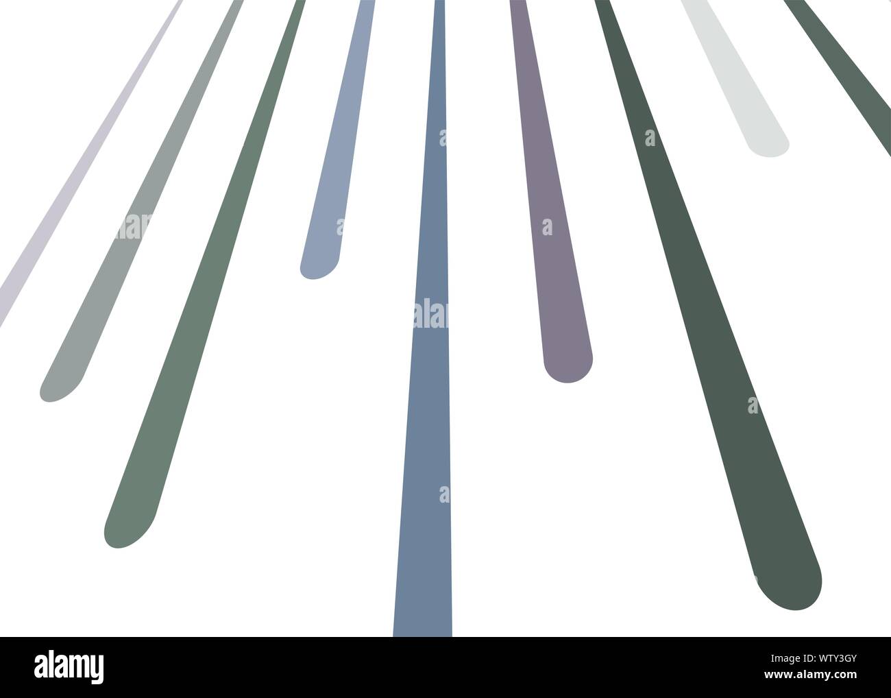 3d lines pattern in perspective. Oblique, slanting stripes. Diminishing ...