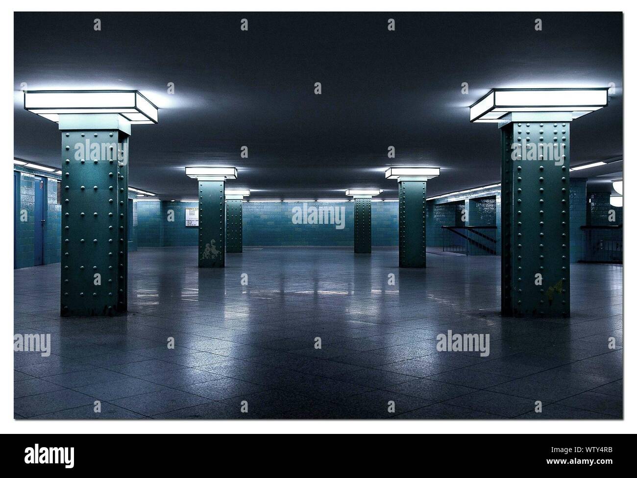 Subway column Cut Out Stock Images & Pictures - Alamy
