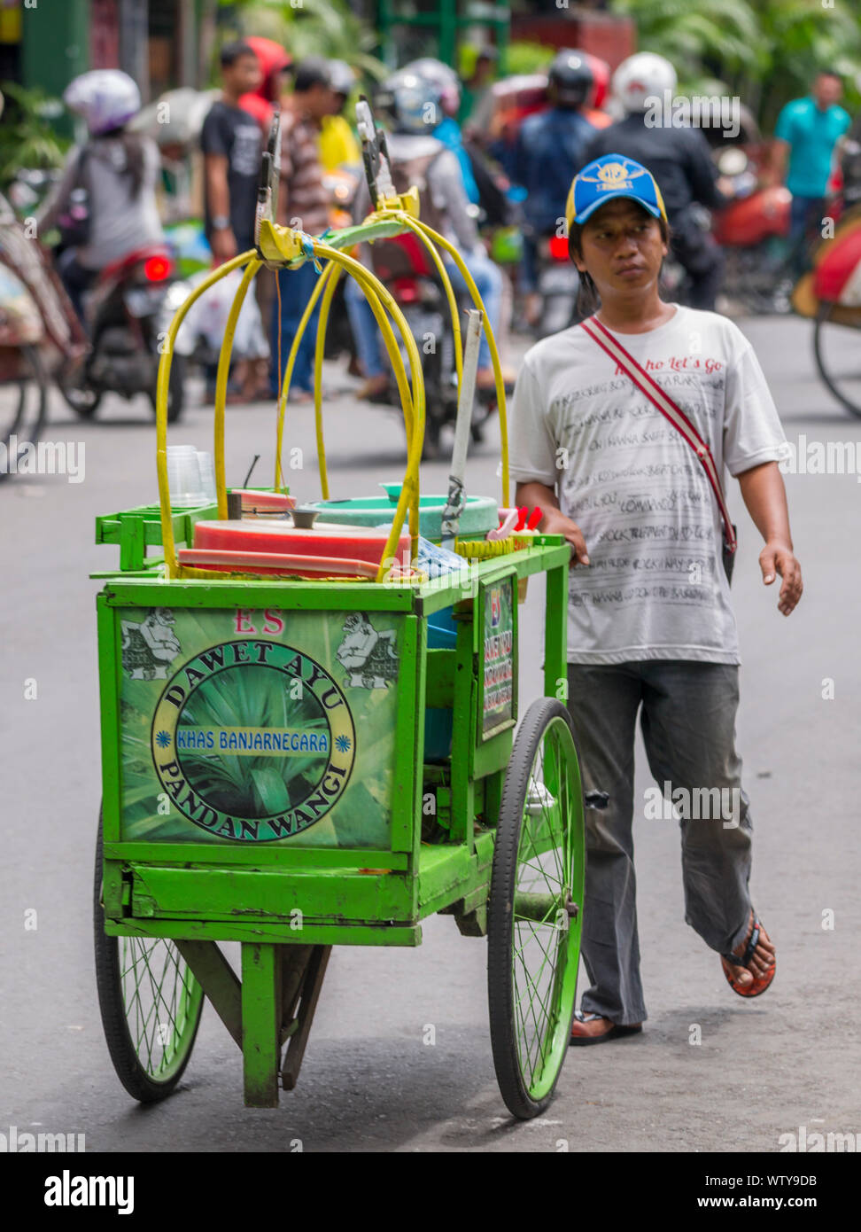 Street food, Yogyakarta, Java, Indonesia Stock Photo - Alamy