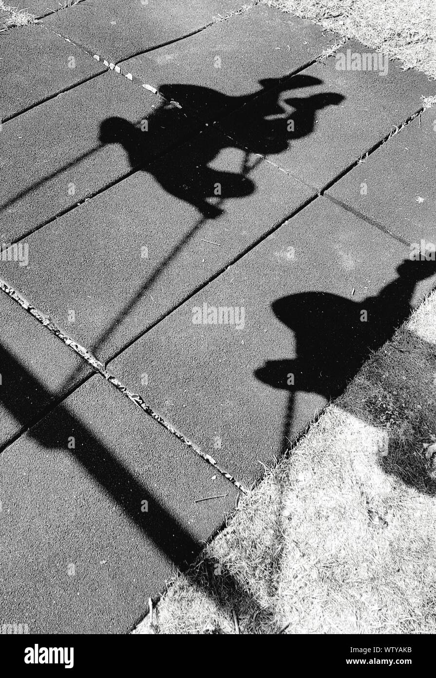 Playground shadow hi-res stock photography and images - Alamy