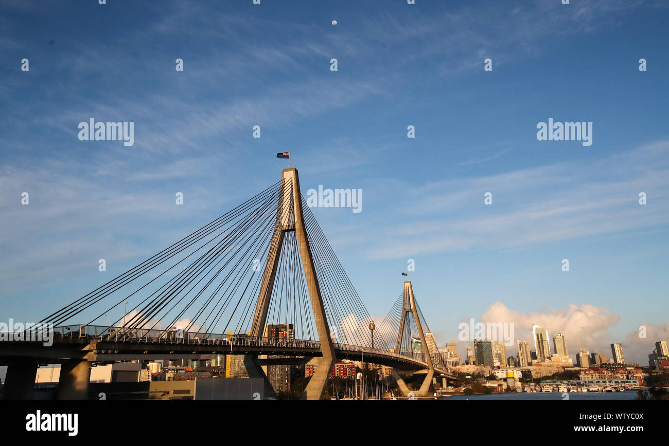 Sydney. 10th Sep, 2019. Photo taken on Sept. 10, 2019 shows the Anzac ...